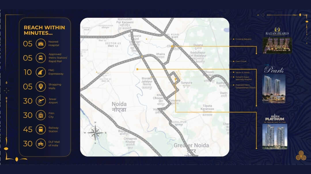 Irish Platinum: 3BHK & 4BHK Luxury Apartments in Noida